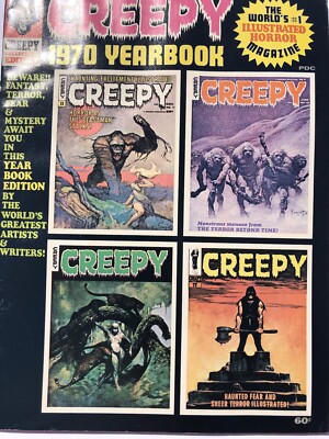 CREEPY Magazine Collectors Edition 1970 Yearbook Warren Horror Comic ...