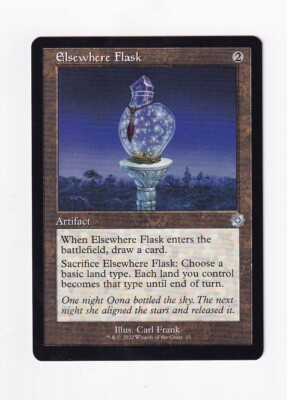2022 MAGIC GATHERING BROTHERS' WAR RETRO FRAME ARTIFACT ELSEWHERE FLASK ...
