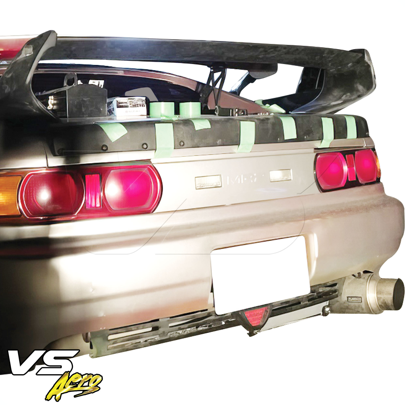 VSaero FRP TRDE Wide Body Trunk Extension SW20 for MR2 Toyota 91-95 ...
