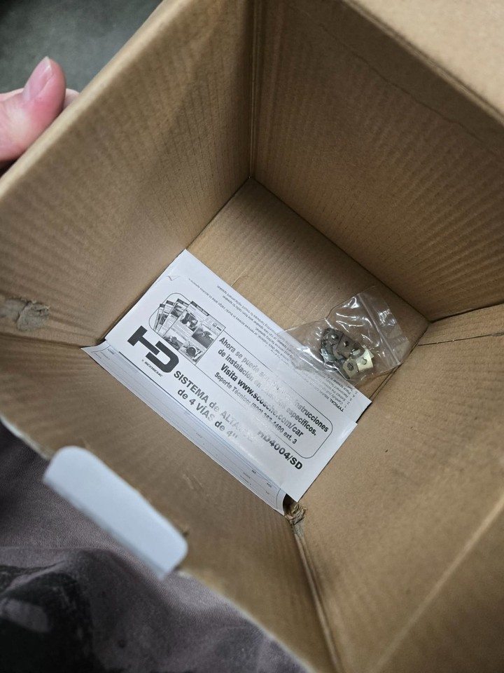 NIB Scosche HD4004SD 4 in. 4-Way 120 Watts Max Car Stereo Speakers | eBay