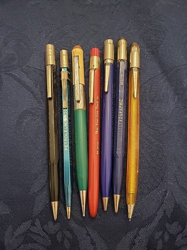 Lot of 7 Scripto Mechanical Pencils Advertising 1 Pen | eBay
