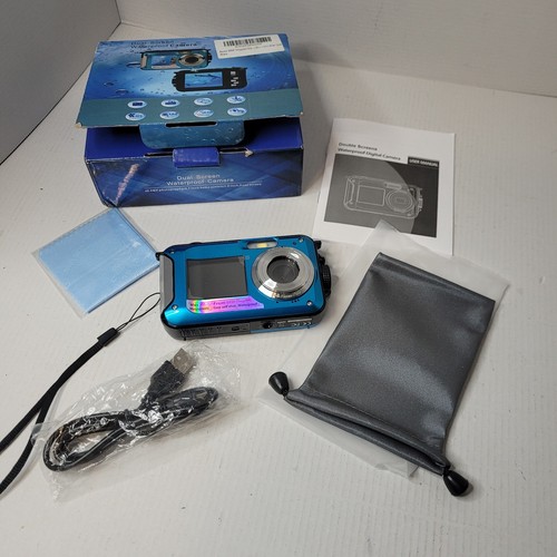 Waterproof Digital Camera Dual Screen 48 MP UNBRANDED. Great Condition ...