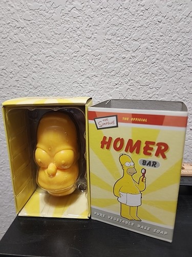 The Simpsons HOMER Bar (pure vegetable base soap) | eBay