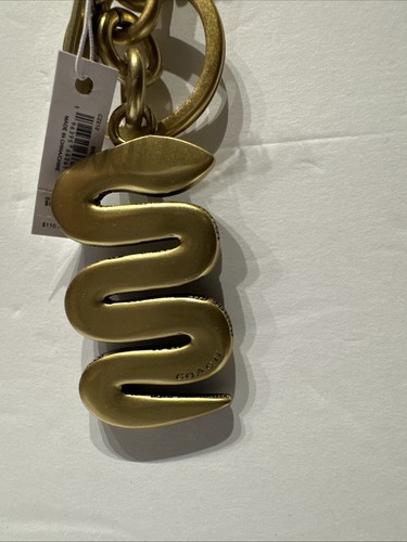 COACH Keychain Year Of Snake 2025 CZ212 BRS | eBay