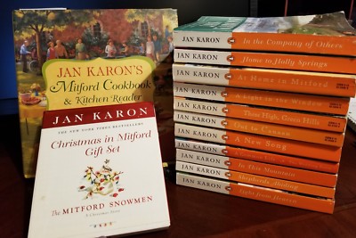 Jan Karon 2 Father Tim 8 Mitford Series 1 Cookbook 1 Snowman Gift Set ...