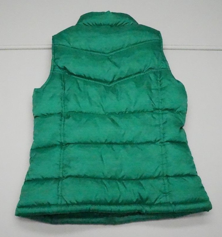 Old Navy Girls Youth XL Green Polyester Insulated Fleece Lined Puffer ...