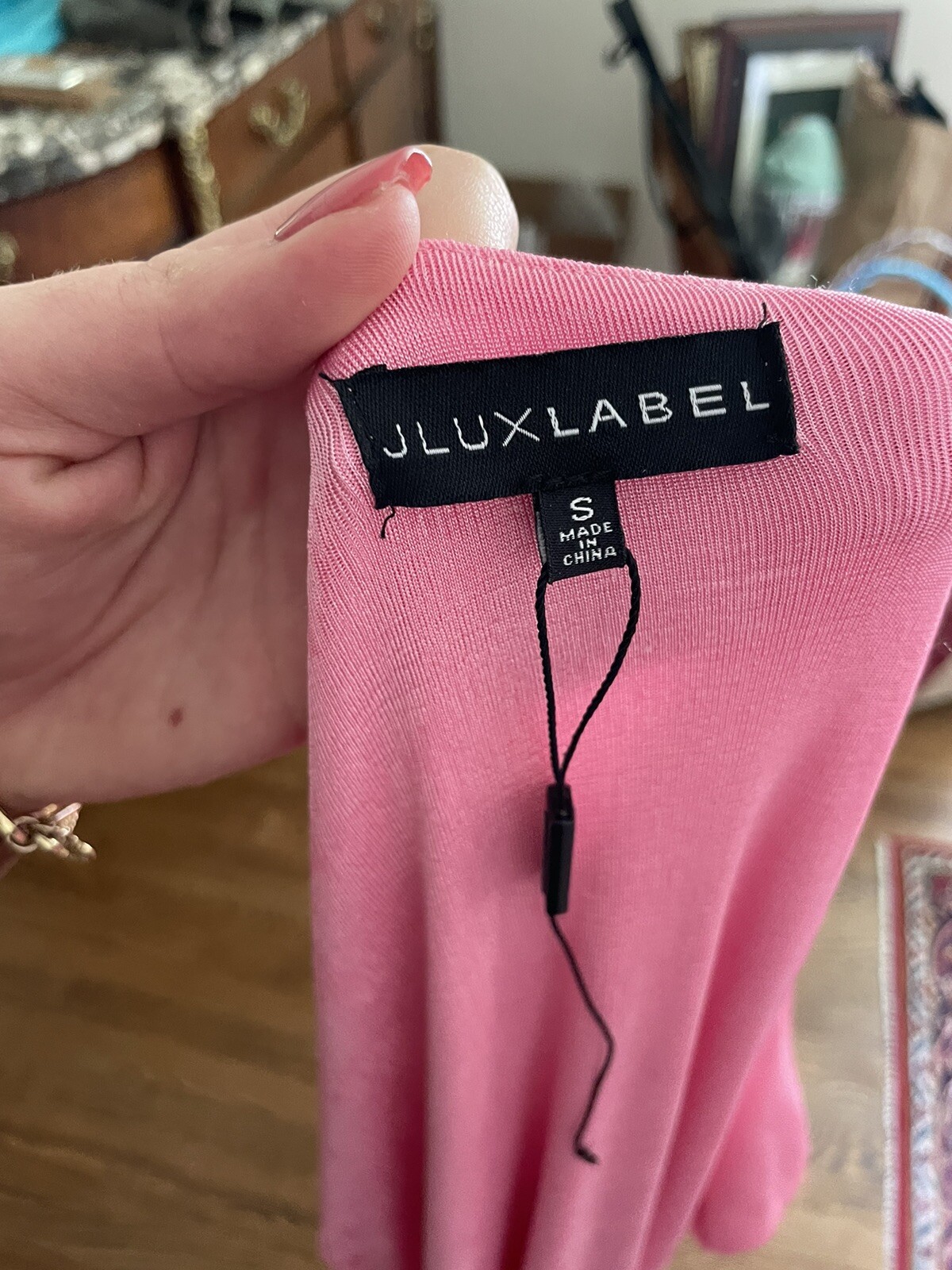 JLUXLABEL dress size small pink | eBay