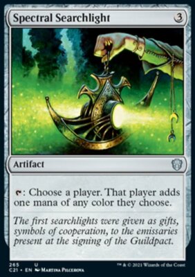 MTG Magic the Gathering Spectral Searchlight (265/465) Commander 2021 ...