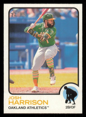 2022 Topps Heritage Josh Harrison Oakland Athletics #233 | eBay