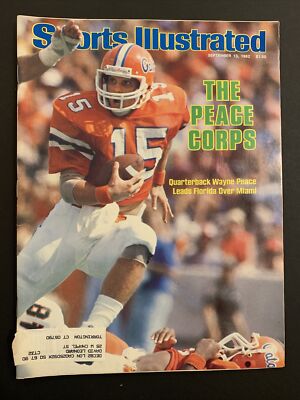 Sports Illustrated Football September 13 1982 Wayne Peace Florida ...