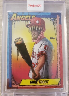2021 Topps Project 70 MIKE TROUT #79 1990 Topps Art By Alex Pardee! | eBay