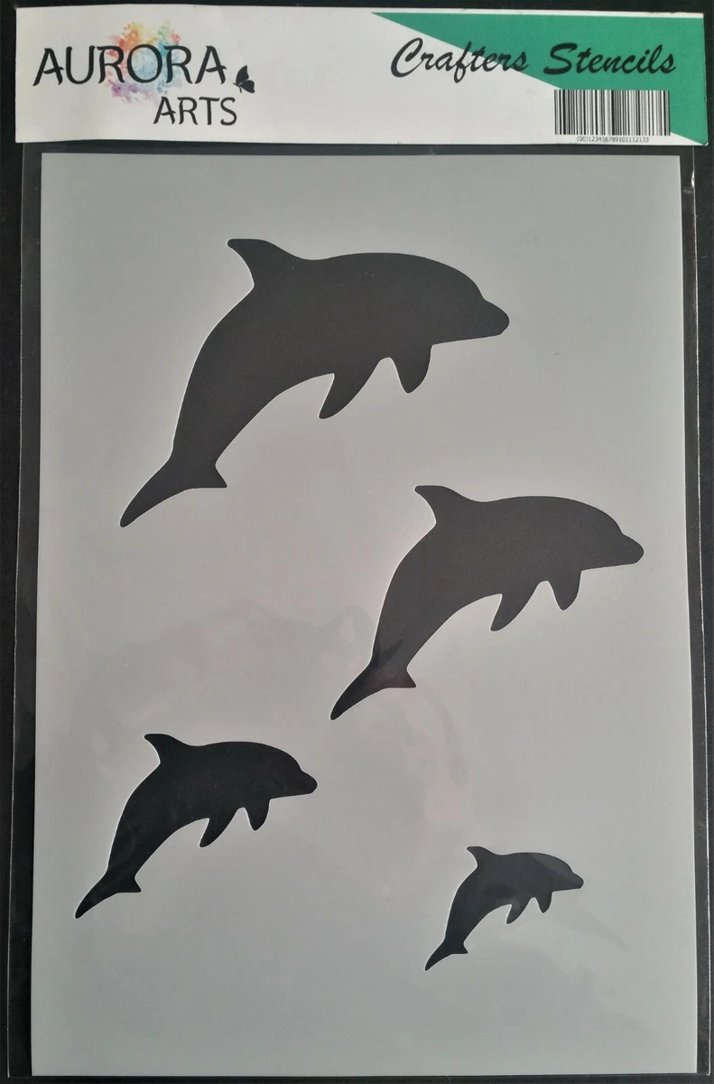 Dolphin Stencil