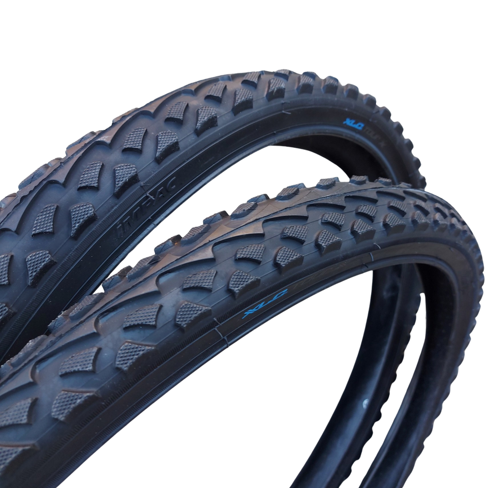 Pair XLC 26" Tyres & Inner Tubes MTB 26x2.00" Impac | eBay