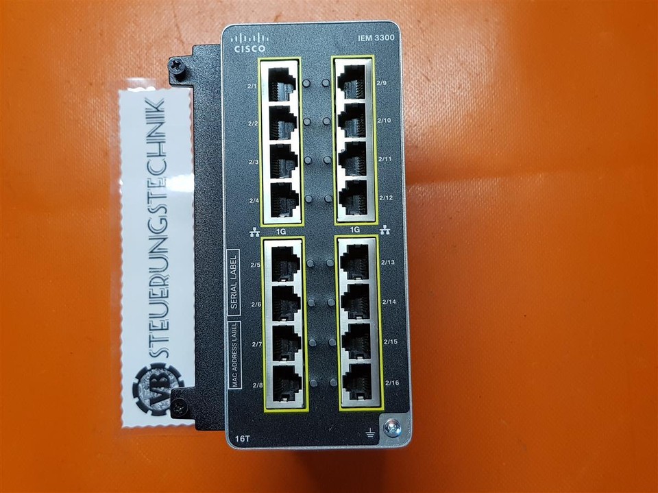 Cisco Catalyst Expansion Module Model: IEM 3300 - 16T | eBay
