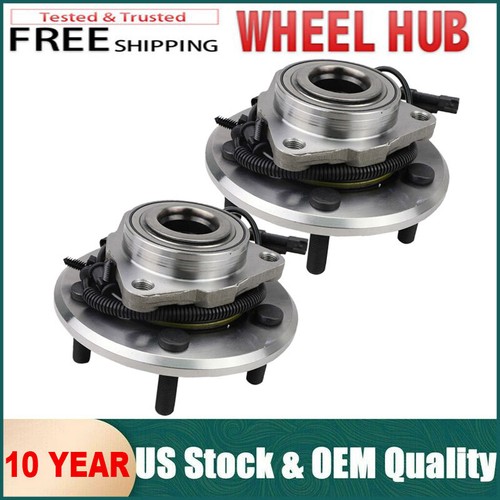2x Front Wheel Bearing Hub Assembly for 2012 - 2018 Dodge Ram 1500 w ...