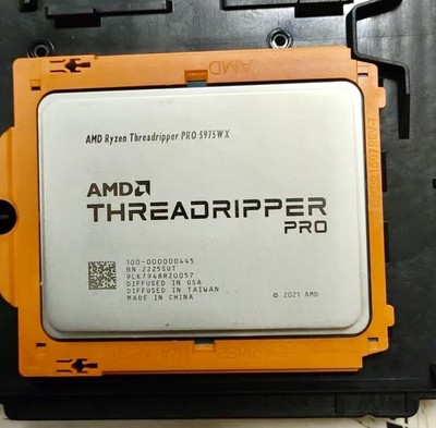 AMD Ryzen Threadripper PRO 5975WX CPU 32Cores 64Threads Processors 280W ...