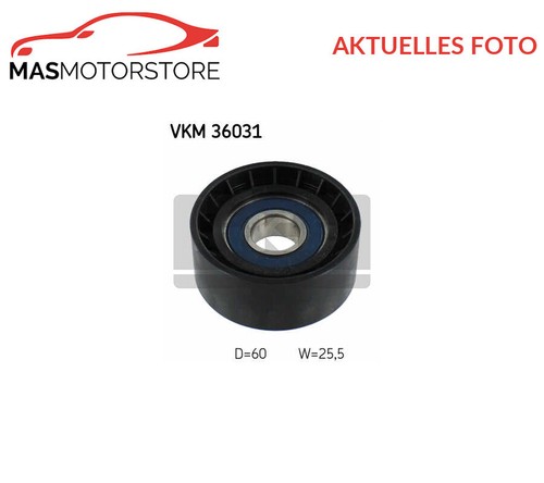 UMLENKROLLE KEILRIPPENRIEMEN SKF VKM 36031 G FÜR DACIA LOGAN,LOGAN MCV ...