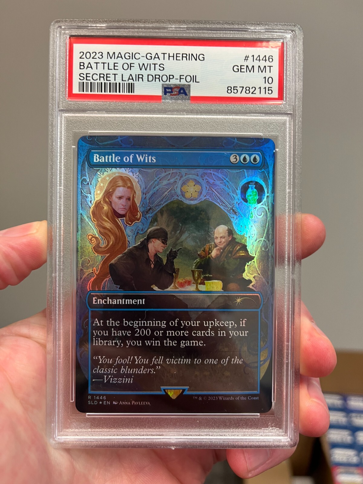 MTG Battle of Wits Secret Lair The Princess Bride Rare Borderless Foil ...