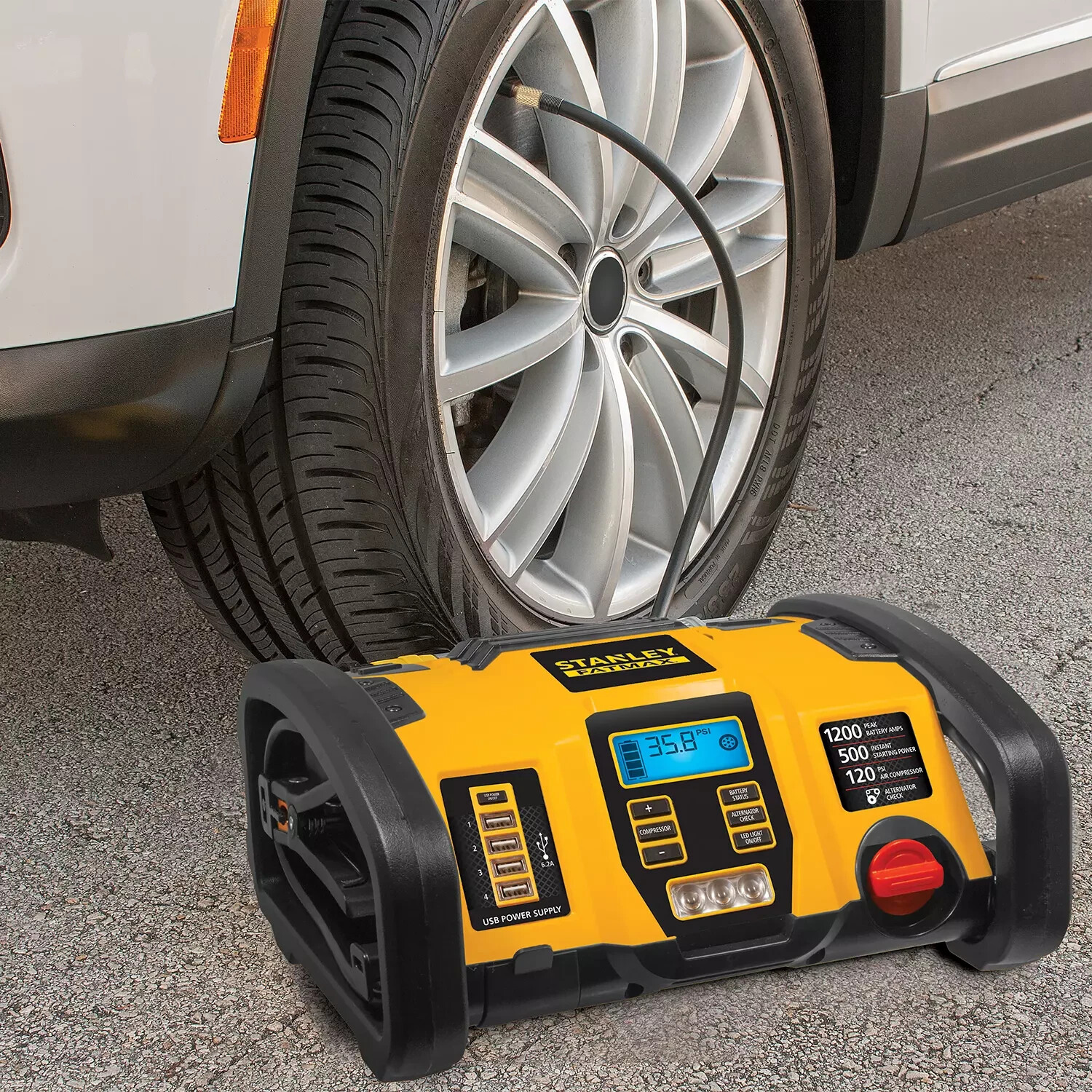 Stanley Fatmax Professional Power Station With 120 PSI Air Compressor ...