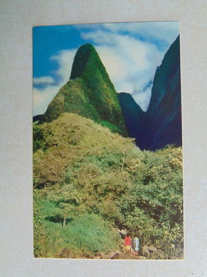 D143 Postcard The Needle Lao Valley Wailuku Maui Hawaii Nani Lii | eBay