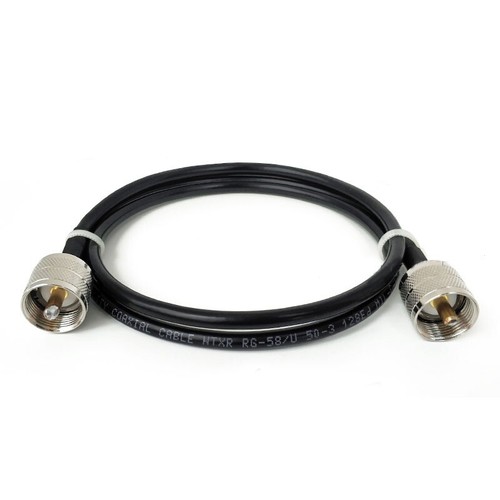 RG-58/U 10M/32.8FT RF Cable RF Coaxial Cable 3GHz UHF (SL16) Male To ...