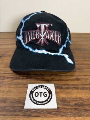 Vintage 1999 WWF The Undertaker Lightning SnapBack Hat - RARE!!! | eBay