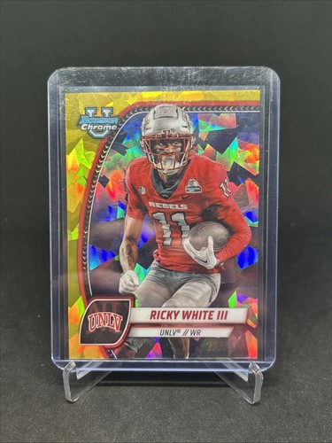 2024 Bowman University Chrome Sapphire Edition - Ricky White III #153 ...