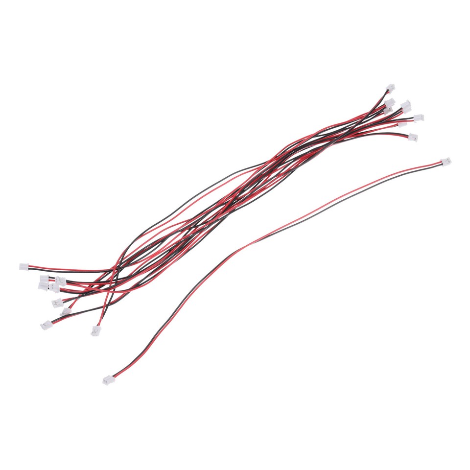 Mini Micro 2-Pin Connectors 300 mm Wires 2 mm Male Socket 10 Pcs | eBay