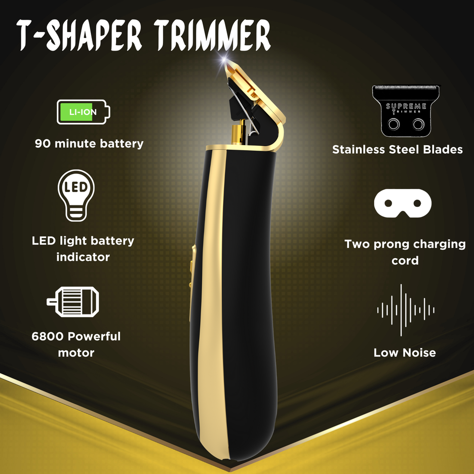 Supreme Trimmer T-Shaper Beard & Hair Trimmer - Factory Recertified | eBay