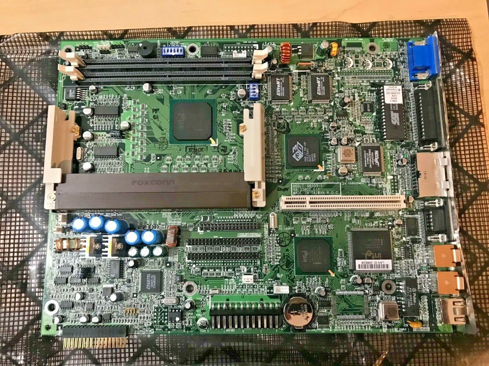 VINTAGE ACER ASPIRE V66LT SLOT 1 LPX MOTHERBOARD VGA LAN 48.33802.011 ...