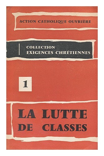 GUERY, EMILE La lutte de classes / introduction par Emile Guerry 1945 ...