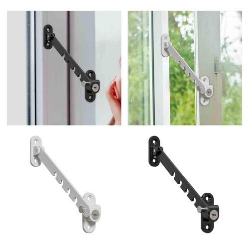 Metal Window Lock Opening Limiter, Easy to Install Hardware, Adjustable ...