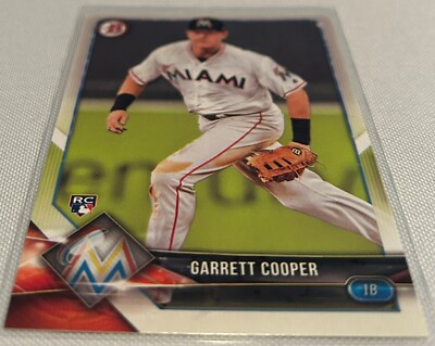 2018 Bowman Baseball Garrett Cooper Miami Marlins Rookie #74 | eBay