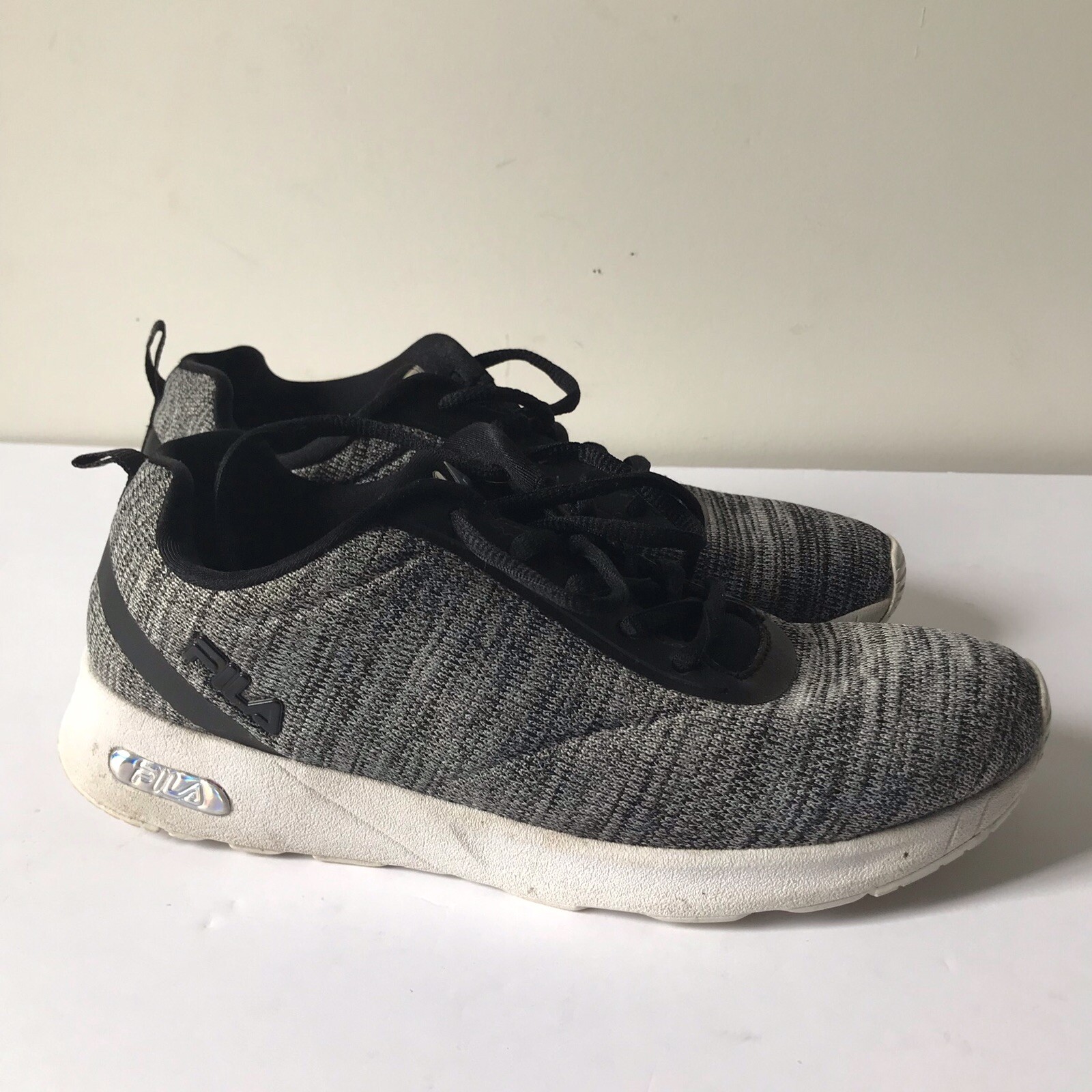 FILA Coolmax Memory Foam Womens Running Shoes Size 9 Black 5cm00266-013 ...