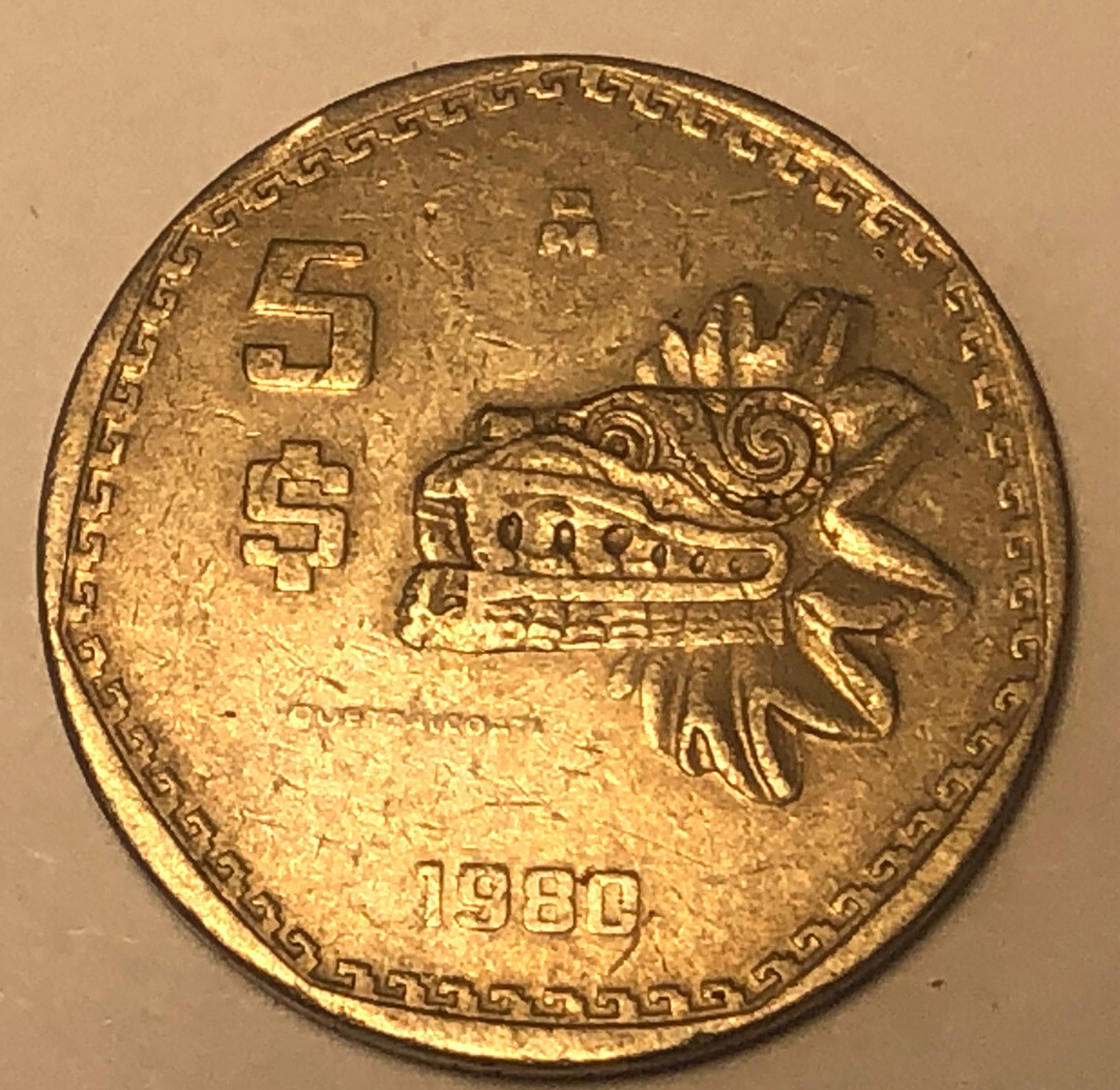 1980 Mexico 5 Pesos Commemorative Coin | eBay