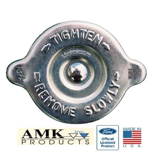 1972 1973 Cougar Mustang Radiator Cap Motorcraft Chrome 13 LBS - AMK | eBay