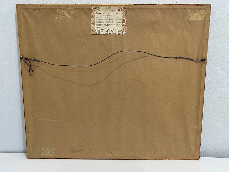 Antique Wm Alexander 1796 Hand Colored Engraving Print A Chinese ...