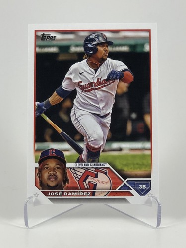 2023 Topps Series 1 Baseball JOSE RAMIREZ #256 Advanced Stats SP /300 ...