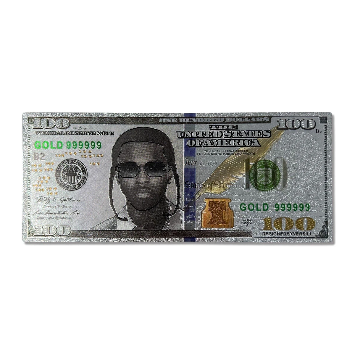 100 Dollar Bill Tattoo Smoking