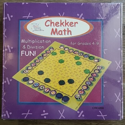 Creative Teaching Associates Chekker Math Game | eBay