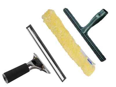 Ettore 12'' Master Squeegee and 14'' ProGrip T-bar with Ettore Golden ...