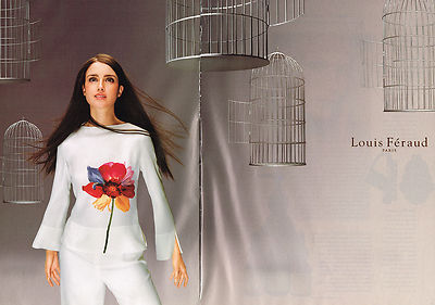 PUBLICITE ADVERTISING 104 2000 LOUIS FERAUD haute couture ( 2p) | eBay