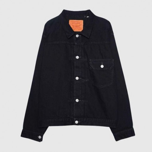 [Unused] Levi's LVC 1st Trucker 506XX Denim Jacket Black, Size:42 LTD ...