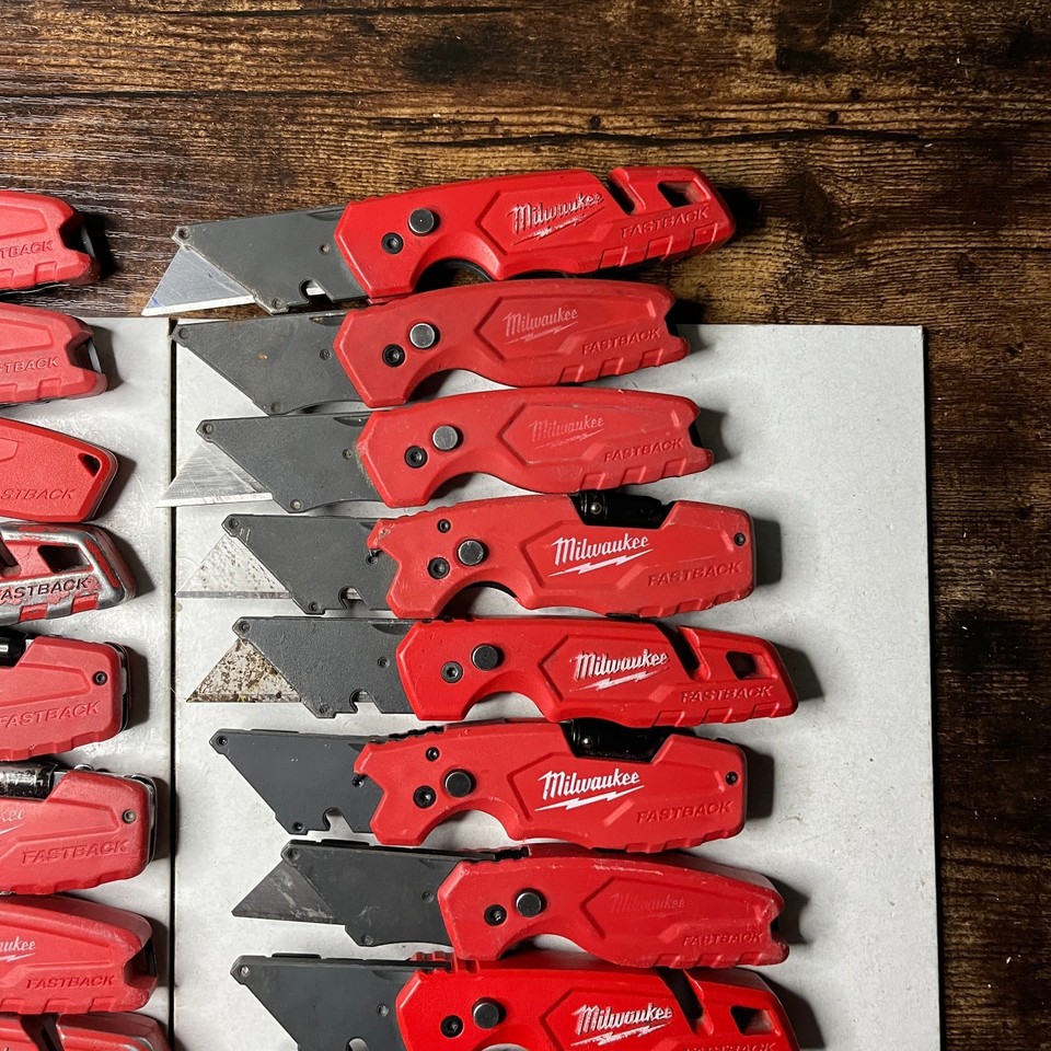 Lot of Milwaukee Box Cutters | eBay