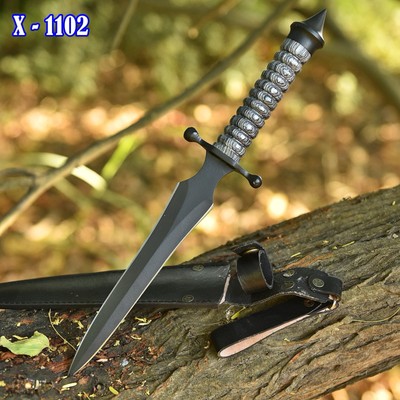 Vintage V42 Dagger US Special Forces WWII Fixed War Knife Double Edged ...