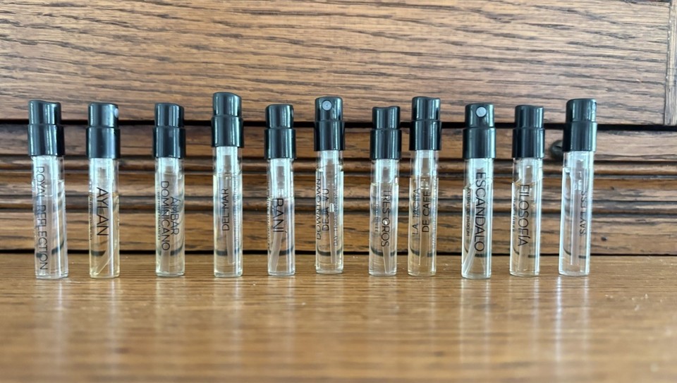 Day Three Fragrances Discovery Set Perfume Spray Samples | eBay