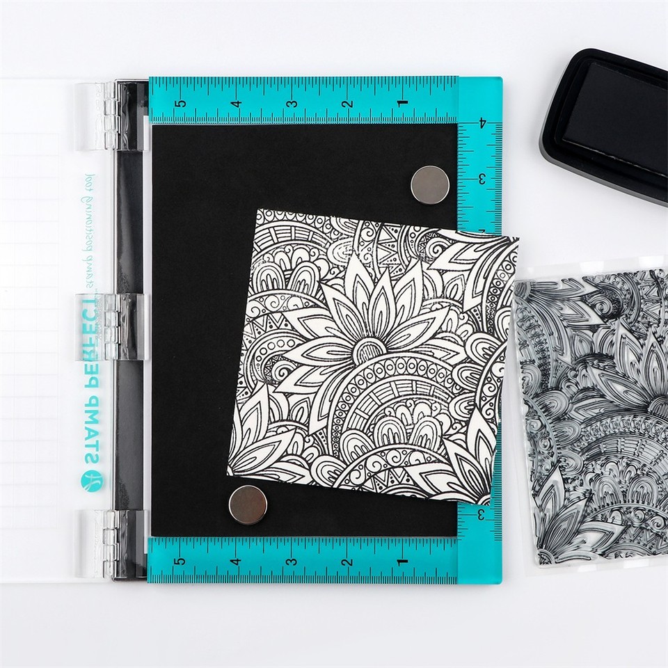 Stamping Tool Hinged Stamping Platform Stamp Positioner For Clear ...