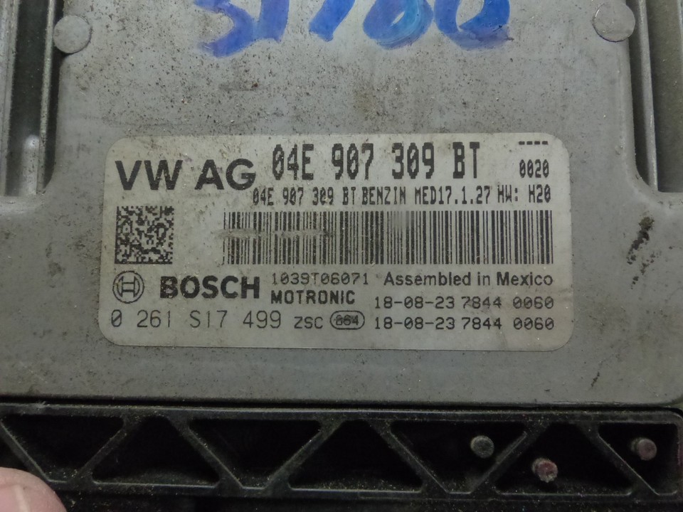 19 VOLKSWAGEN JETTA ECU ECM COMPUTER 04E 907 309 BT | eBay
