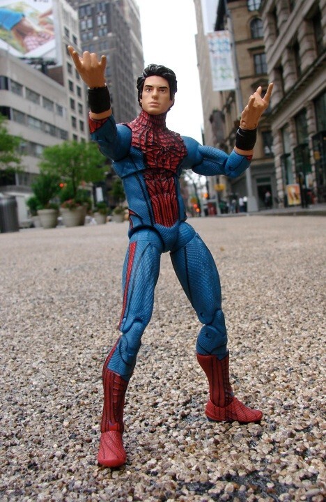 MARVEL Select Amazing Spider-Man Andrew Garfield Unmasked Variant ...