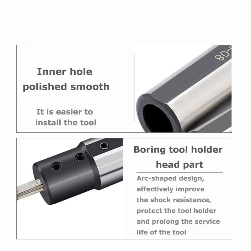 CNC Lathe Boring Tool Holder SHB12 SHB16 SHB20 SHB25 3-18mm Small ...